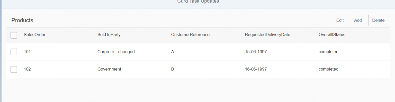 CRUD Operations using json data in Sapui5 - ERP Q&A
