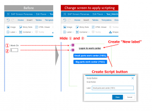 Personalize SAP EWM RFUI Screen with EWM_MOBGUI Service