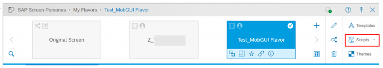 Personalize SAP EWM RFUI Screen with EWM_MOBGUI Service