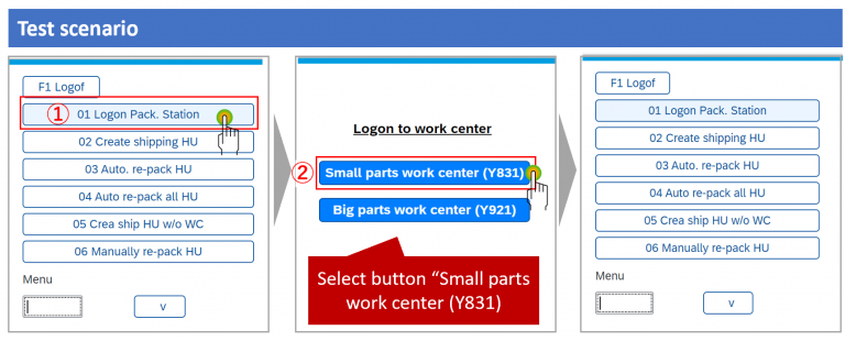 Personalize SAP EWM RFUI Screen with EWM_MOBGUI Service