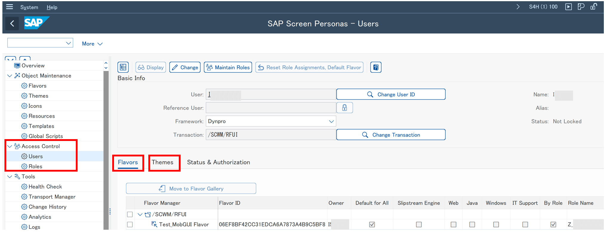 Personalize SAP EWM RFUI Screen with EWM_MOBGUI Service