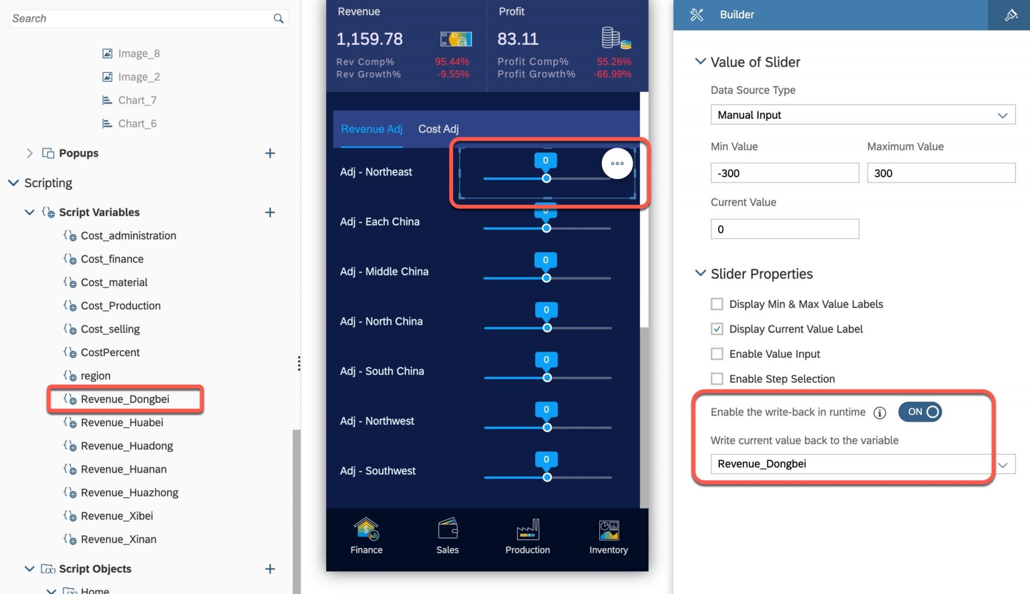 Design a dedicated mobile dashboard by using SAC Analytics Designer ...