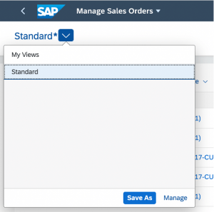 Managing Views in SAP Fiori for SAP S/4HANA