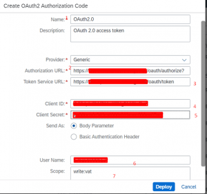 SAP CPI – End to End VAT integration using OAuth 2.0 with client ...