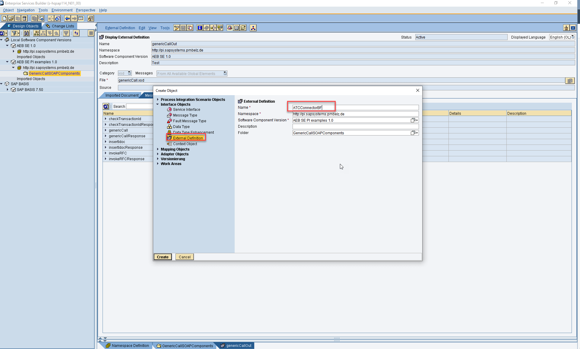Setup A Synchronous Web Service Call From As Abap To An External System Using Java Only Pias 2229