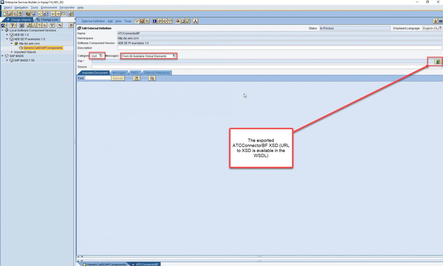 Setup a synchronous web service call from AS ABAP to an external system using Java only PIAS ...