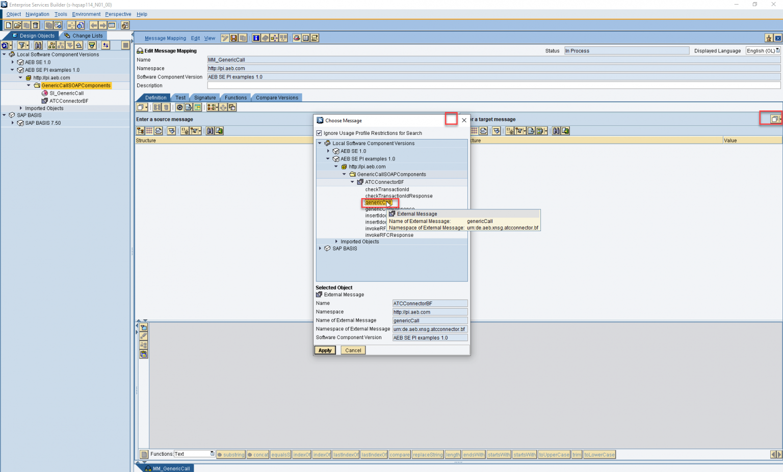 Setup a synchronous web service call from AS ABAP to an external system using Java only PIAS ...
