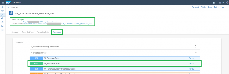 Create Purchase Orders in S/4HANA by enabling a public API from a S ...