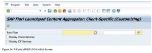 SAP Fiori – Using Launchpad Content Aggregator (/N/UI2/FLPCA) to create Fiori Text Matrix in ...