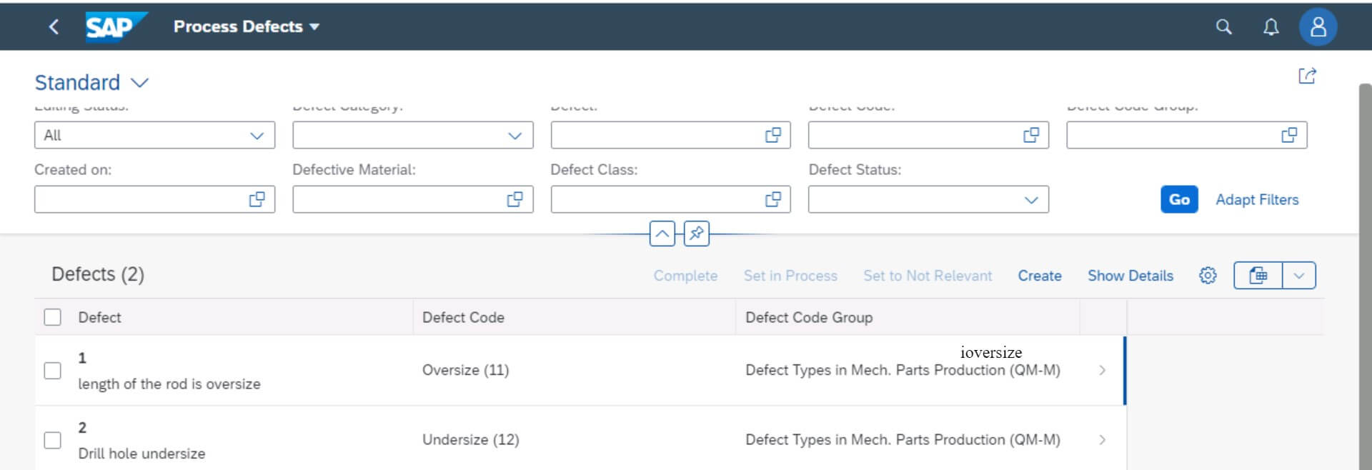 Working with Defect Processing FIORI App SAP QM - ERP Q&A
