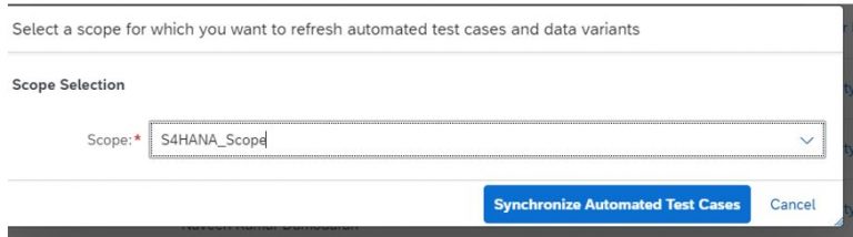 Integrating SAP Cloud ALM with Test Automation for S/4 HANA