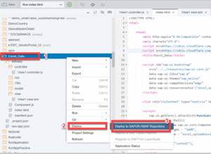 Deploy the UI5 Fiori app on SAP ABAP repository with BAS & WEBIDE, create Fiori app Tile using ...