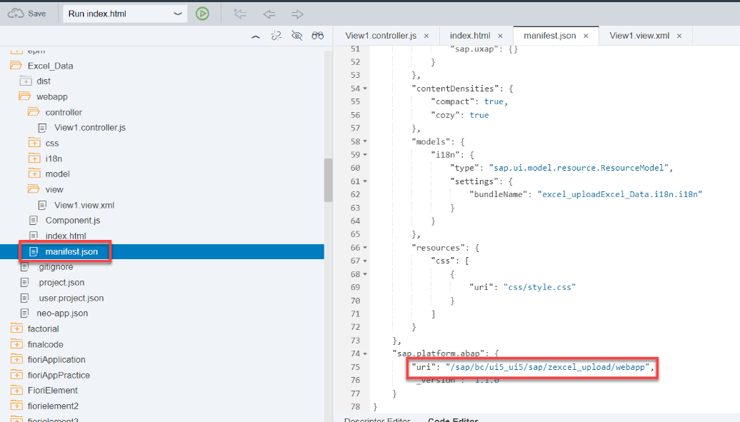 Deploy the UI5 Fiori app on SAP ABAP repository with BAS & WEBIDE, create Fiori app Tile using ...