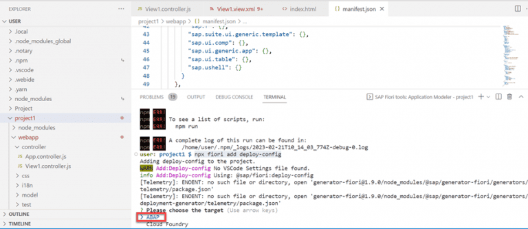 Deploy The Ui5 Fiori App On Sap Abap Repository With Bas And Webide