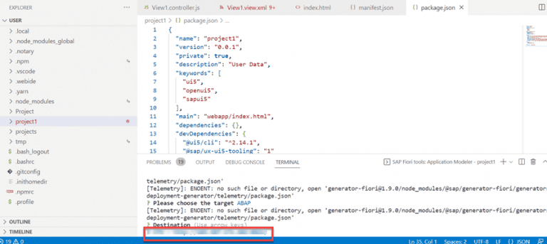 Deploy The Ui5 Fiori App On Sap Abap Repository With Bas And Webide