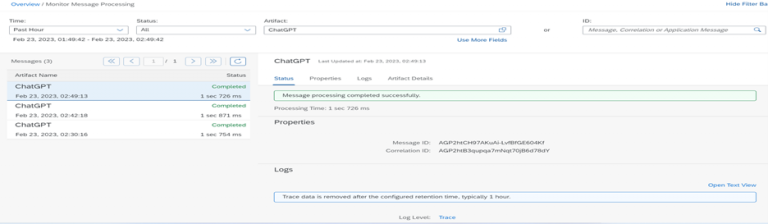 Integration of SAP CPI(BTP IS) with ChatGPT - ERP Q&A