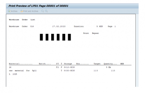 EWM-Pick List Printing through Post Processing Framework (PPF)