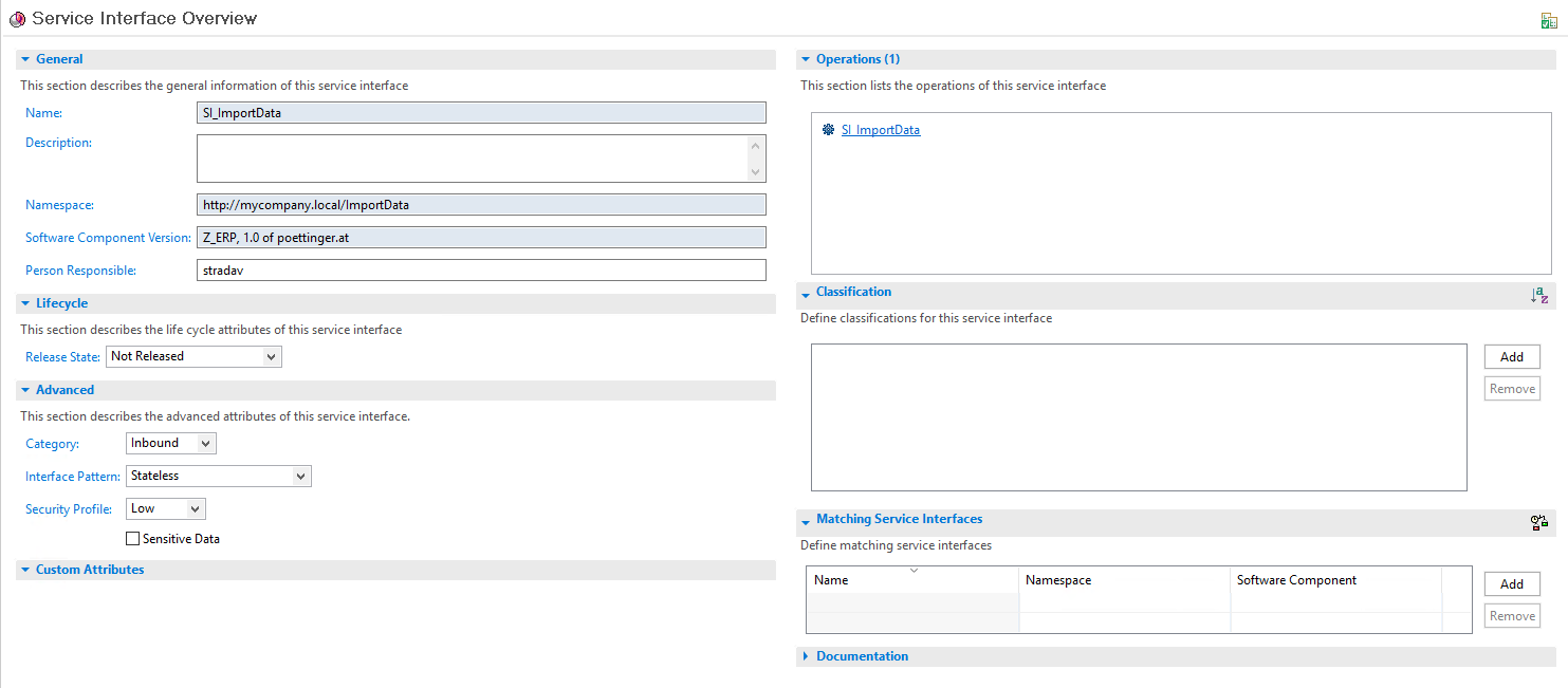 How to import data from text file via PI to ERP