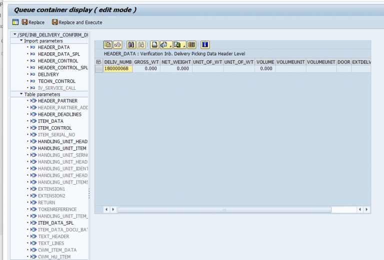 Queue Contents Editing for Failed Queues from EWM to ERP - ERP Q&A