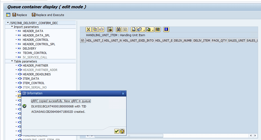 Queue Contents Editing for Failed Queues from EWM to ERP - ERP Q&A