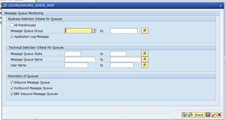 Queue Contents Editing for Failed Queues from EWM to ERP