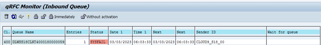 Queue Contents Editing for Failed Queues from EWM to ERP - ERP Q&A