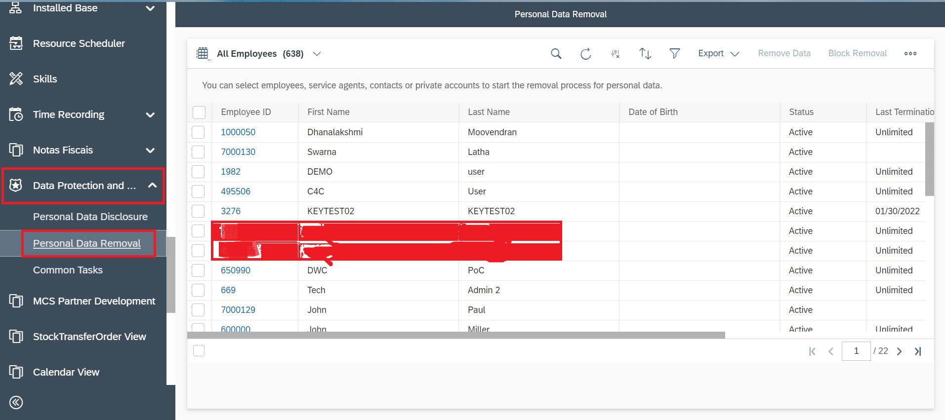 Deleting/ Setting the Employee Data to Obsolete in SAP C4C - ERP Q&A