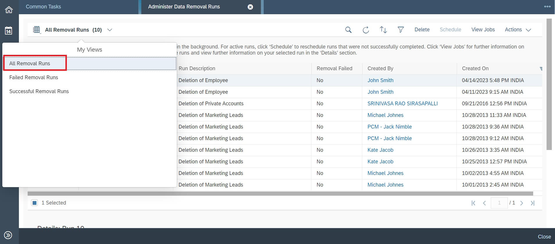 Deleting/ Setting the Employee Data to Obsolete in SAP C4C - ERP Q&A
