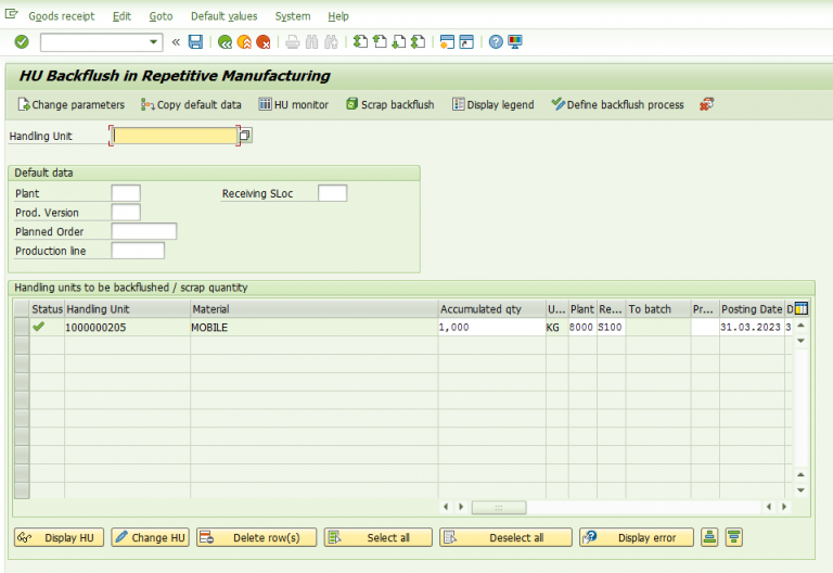Handling Unit In Production Planning Step By Step Guide Erp Qanda
