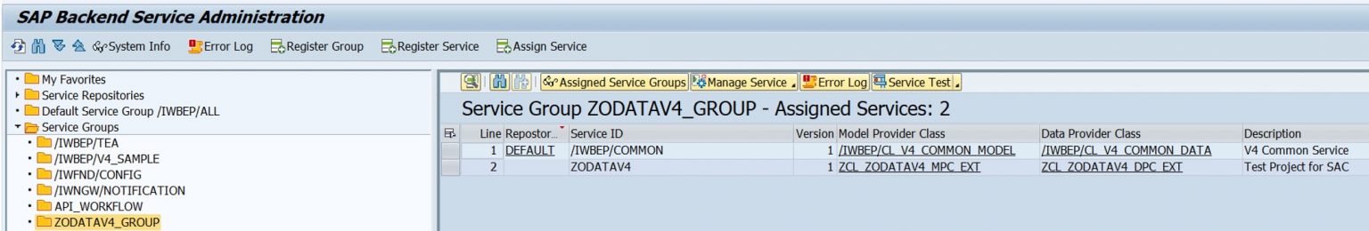 How to call a BW ABAP-Backend from SAC Analytic Application