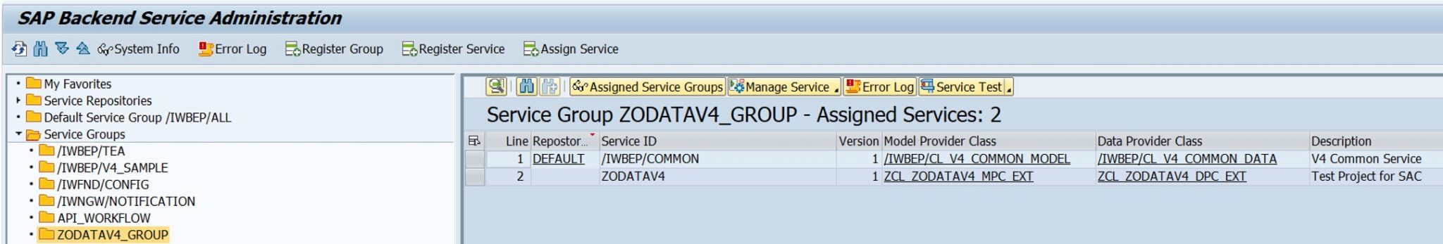 How to call a BW ABAP-Backend from SAC Analytic Application