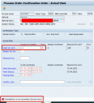 Overdelivery and Underdelivery Tolerance for Production Orders