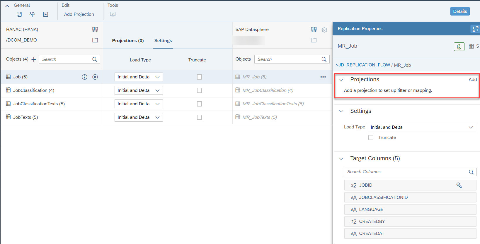 SAP Datasphere – New Replication Flow
