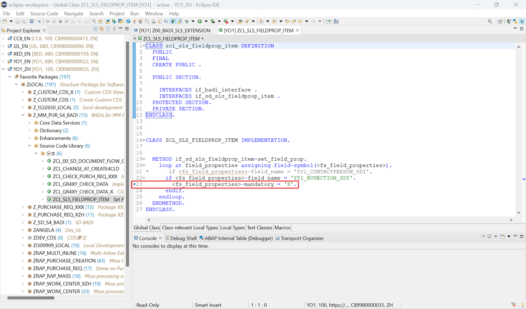 SAP S/4HANA Cloud, public edition, ABAP Environment Case 2: Customizing Sales Order App - ERP Q&A