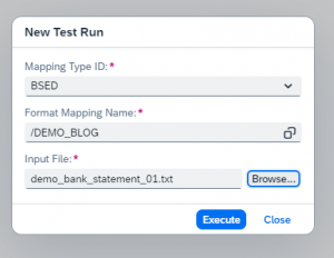 Test Your Custom Bank Statement Definitions in Map Format Data