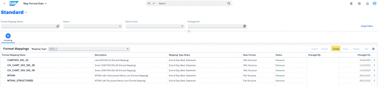 Test Your Custom Bank Statement Definitions In Map Format Data Erp Qanda