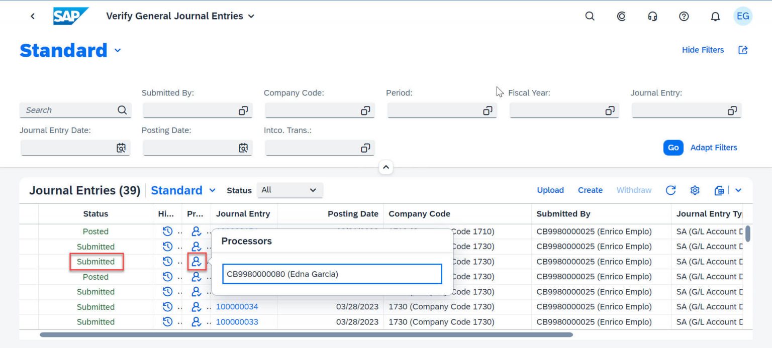 Workflow to Verify General Journal Entries per Level by Amount - ERP Q&A