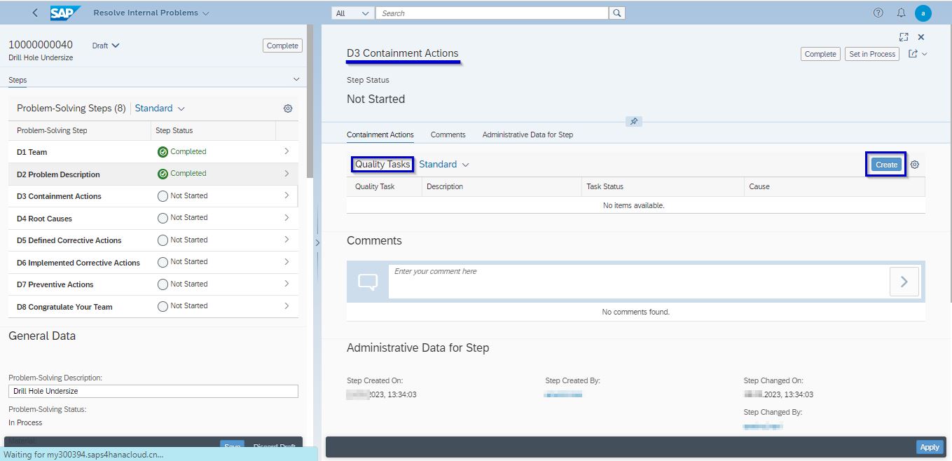 Defects Creation And Problem Solving By Using 8 D Methodology In Rise With Sap Public Cloud 2302