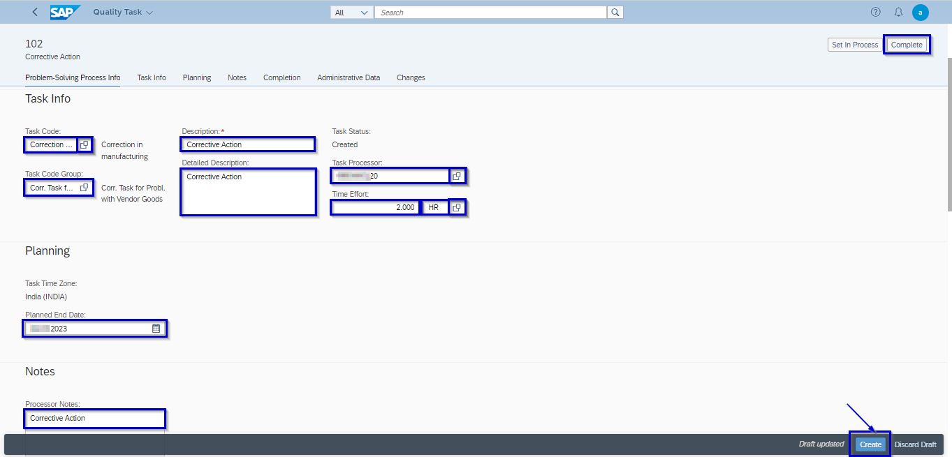 Defects Creation And Problem Solving By Using 8 D Methodology In Rise With Sap Public Cloud 2302