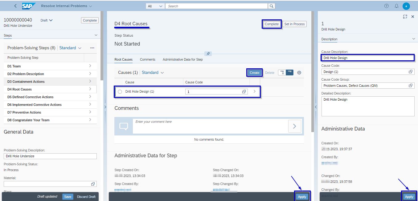 Defects Creation And Problem Solving By Using 8 D Methodology In Rise With Sap Public Cloud 2302