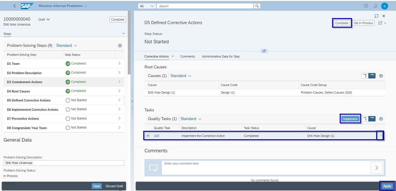 Defects Creation And Problem Solving By Using 8 D Methodology In Rise With Sap Public Cloud 2302
