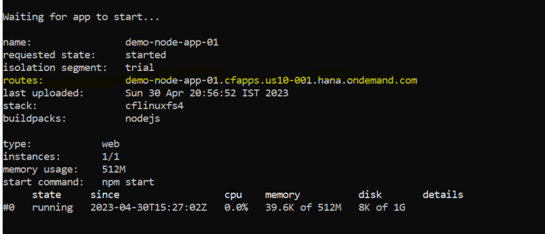 End to End UI5 application on SAP BTP