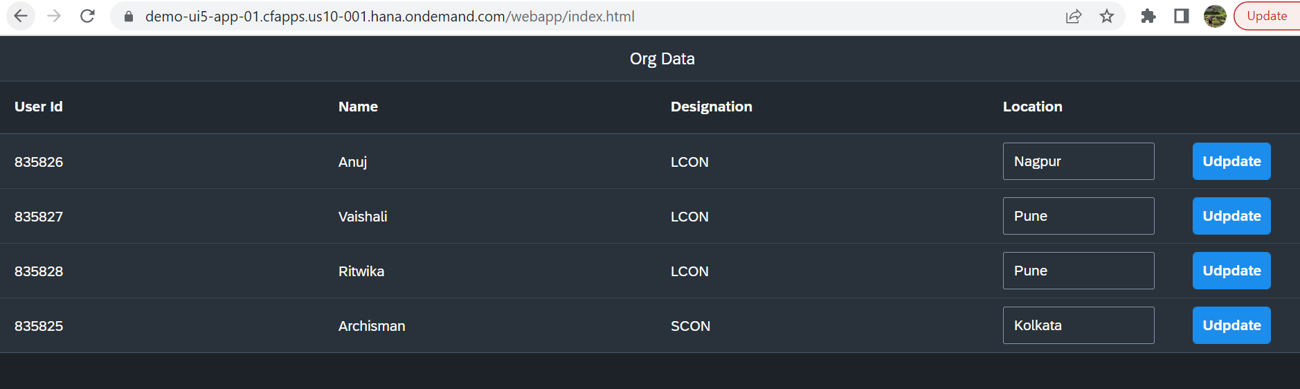 End to End UI5 application on SAP BTP - ERP Q&A