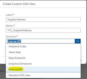 Create External API Using Custom CDS View in S/4HANA Cloud
