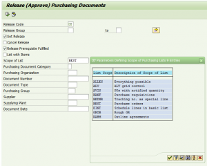 Release Strategy Configuration in S/4HANA