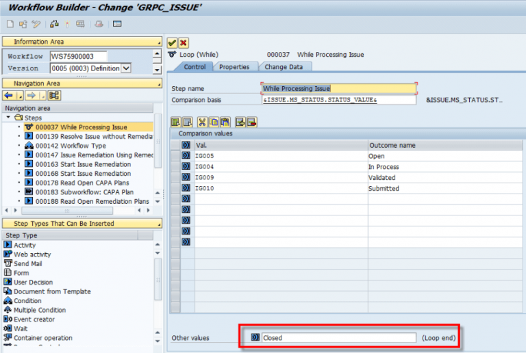 Steps to change/customize workflow logic in GRC Process Control - ERP Q&A