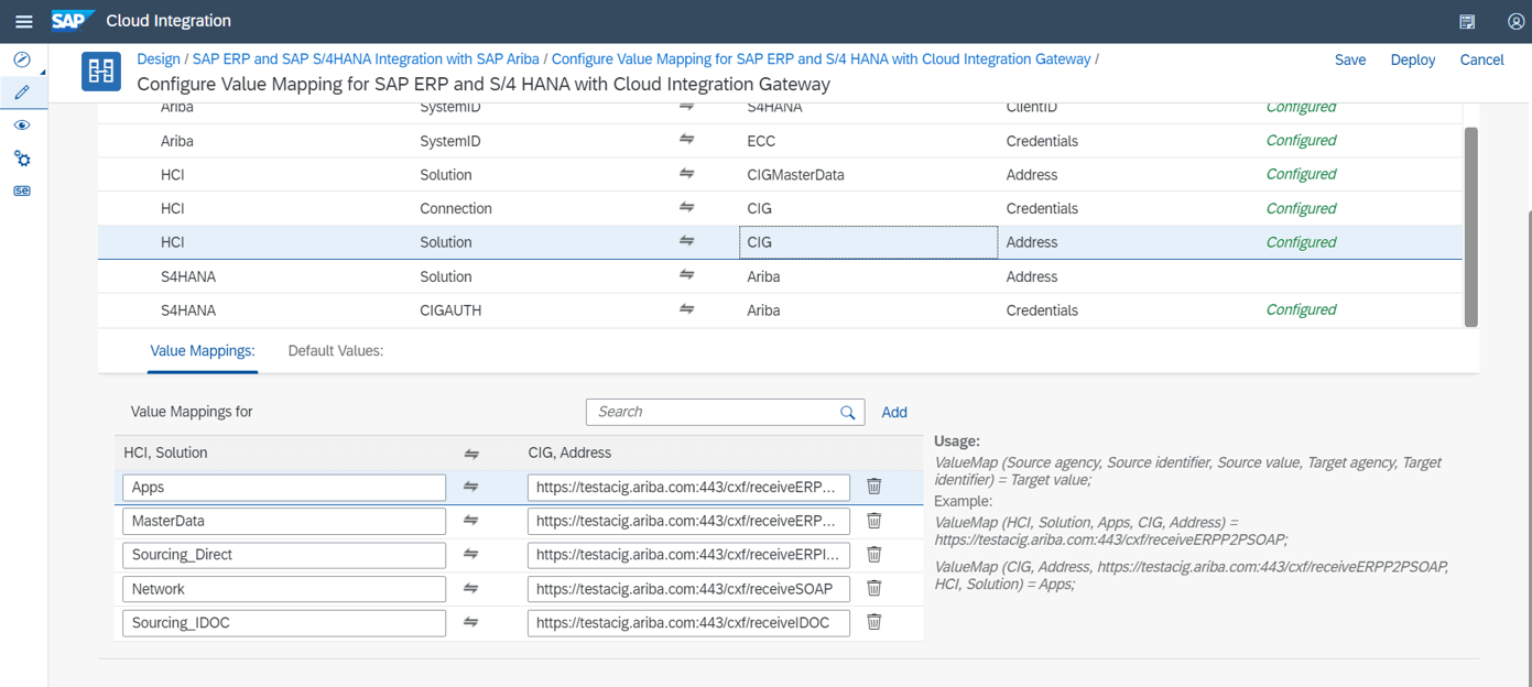 Integration from one SAP ERP to two SAP Ariba Realms through SAP BTP ...