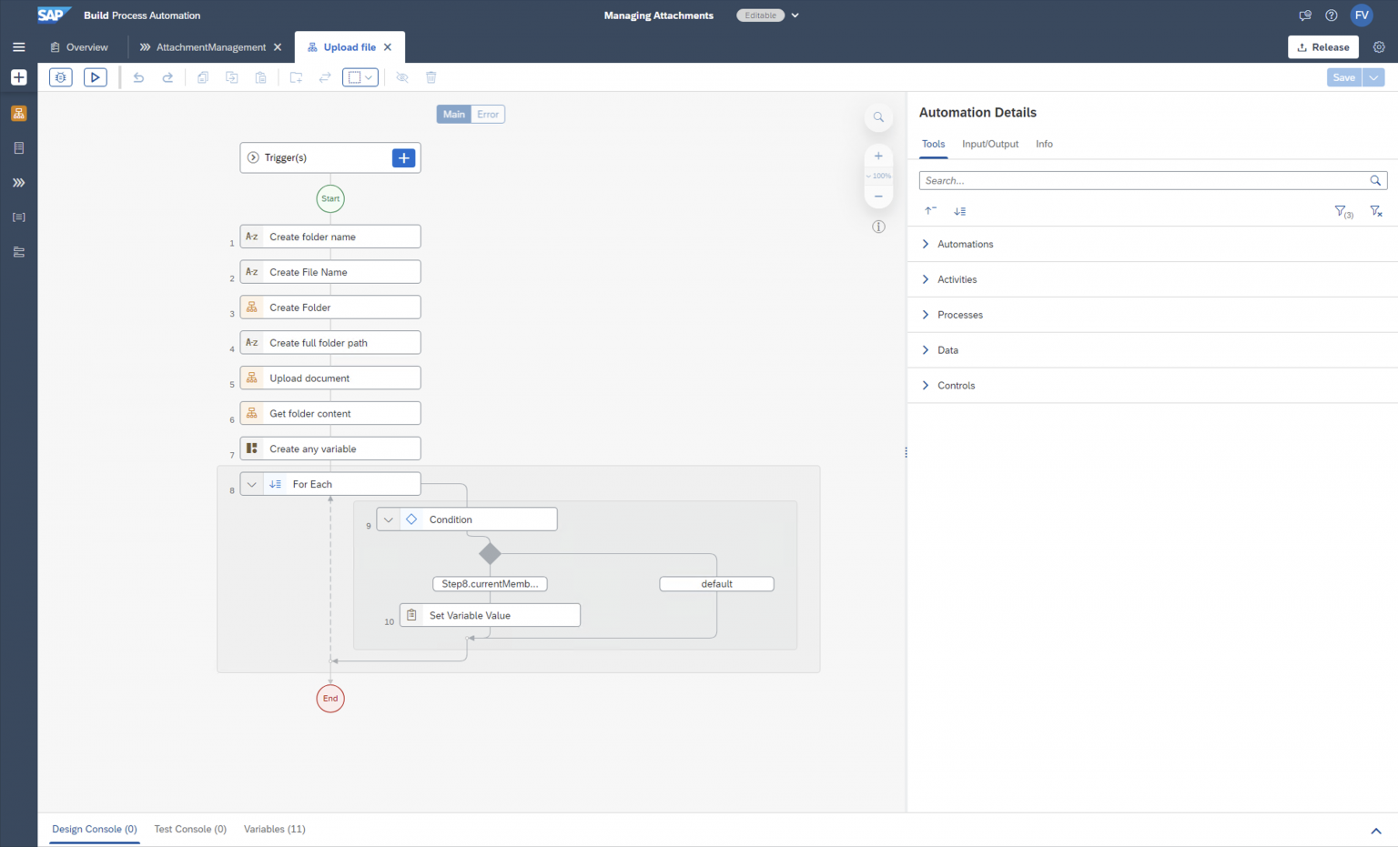 SAP Build Process Automation: using workflow attachments with robotic automations - ERP Q&A