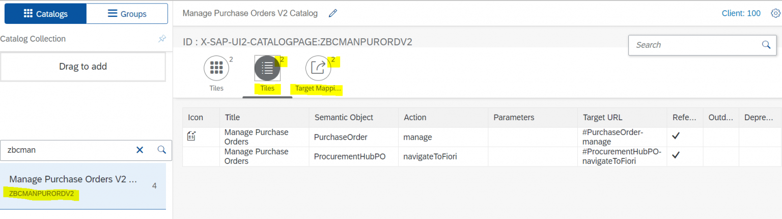 SAP Fiori Standard App configuration in Launchpad: Manage Purchase ...