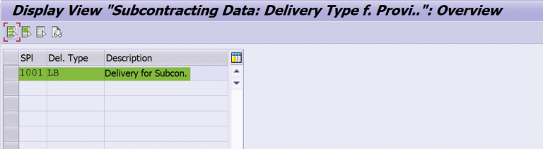 Subcontracting Process in SAP Extended Warehouse Management